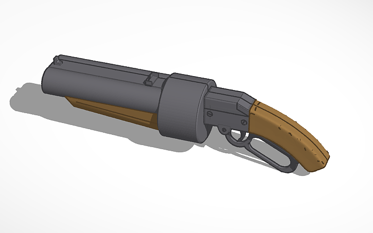 3D design TF2 Scattergun | Tinkercad