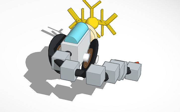 3D design vehicle radome - Tinkercad