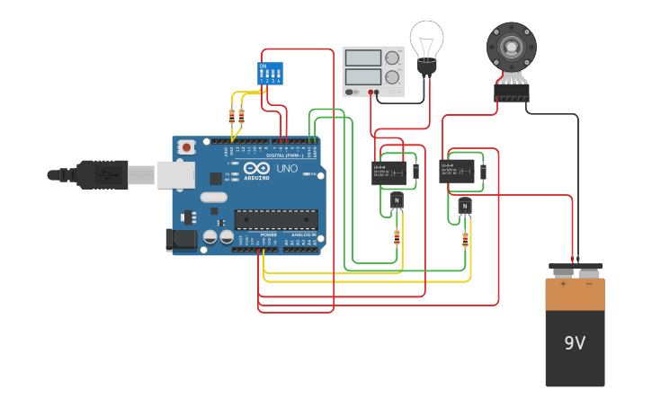 Circuit design นันทิพัฒน์ ต๊ะมี สชฟ.2/3 เลขที่ 9 งานที่ 3 - Tinkercad