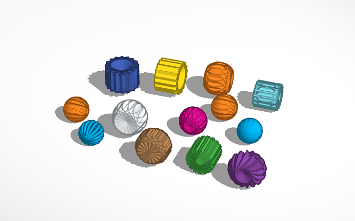 3D design shapes - Tinkercad
