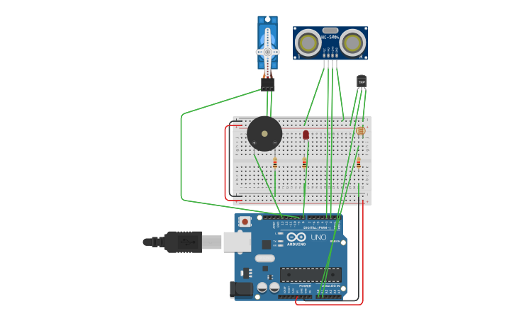 Circuit Design Home Automation Tinkercad