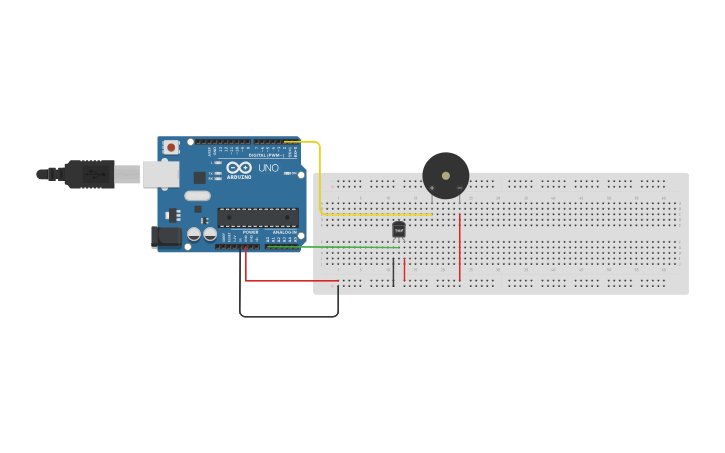 Circuit design Tugas Kelompok Elektronika Digital 4B - Tinkercad