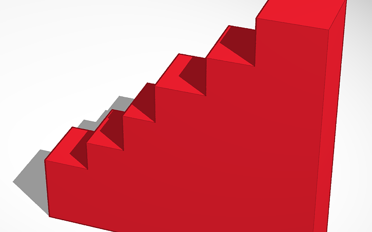 3D design Stairs - 501 - Tinkercad