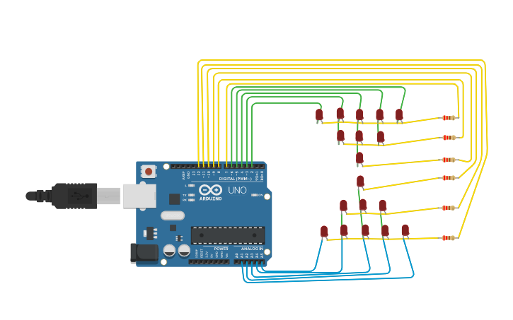Circuit design hourglass - Tinkercad