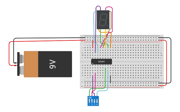 Circuit design Solucion al problema numero 2 - Tinkercad