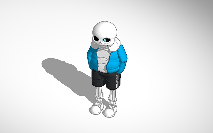 3D design Sans | Tinkercad