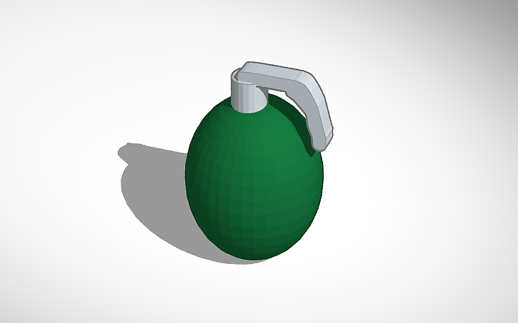 3D design Grenade - Tinkercad