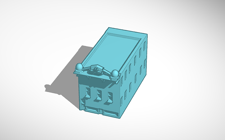 3D design Building #2 - Tinkercad