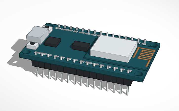 3d Design Nodemcu V2 Tinkercad