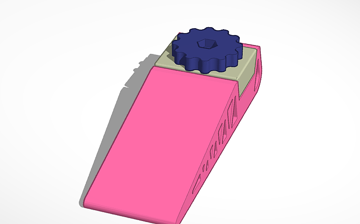 3D design Sanding+Wedge - Tinkercad
