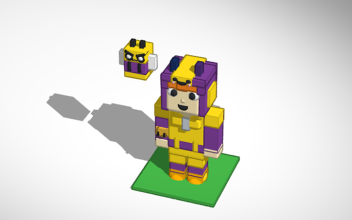 3D design brawl stars bea - Tinkercad