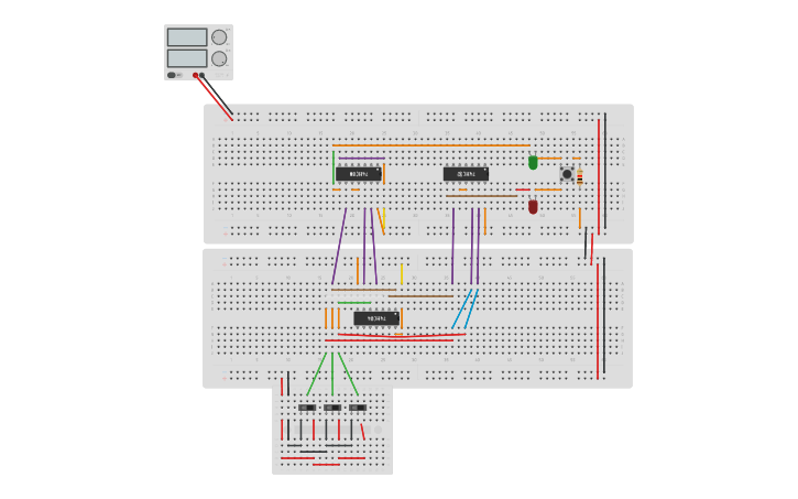 Circuit design Car Alarm - Tinkercad