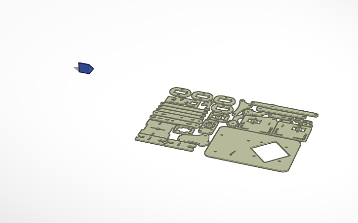 3D design Mearm 3d gripper - Tinkercad