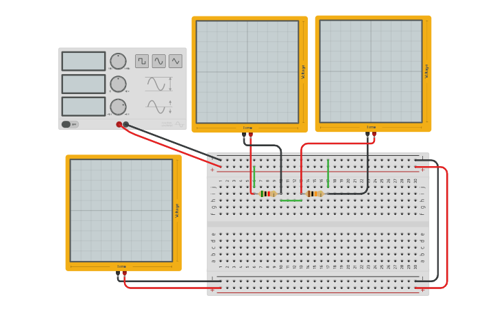 Circuit design 6º Avaliação - b3 | Tinkercad