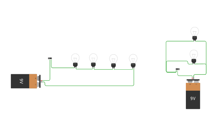 Circuit Design Parallel Circuit And Series Circuit Tinkercad