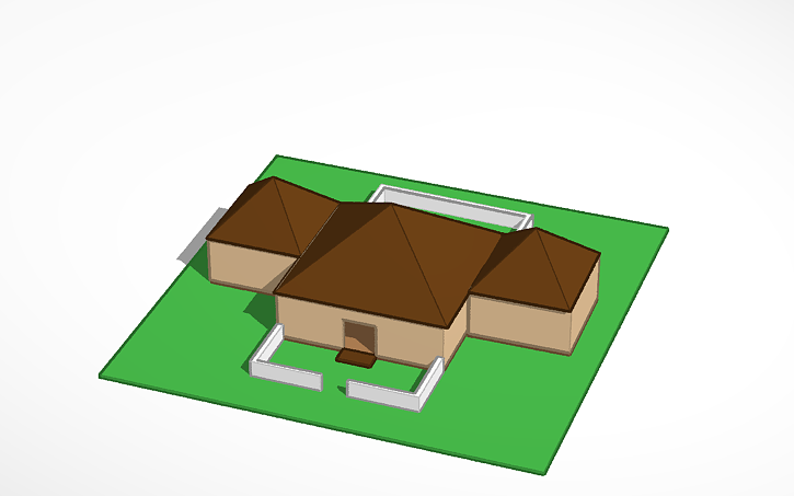 3D design House Design - Tinkercad