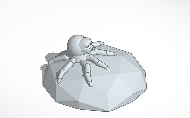3D design The Roctopus on a Rock | Tinkercad