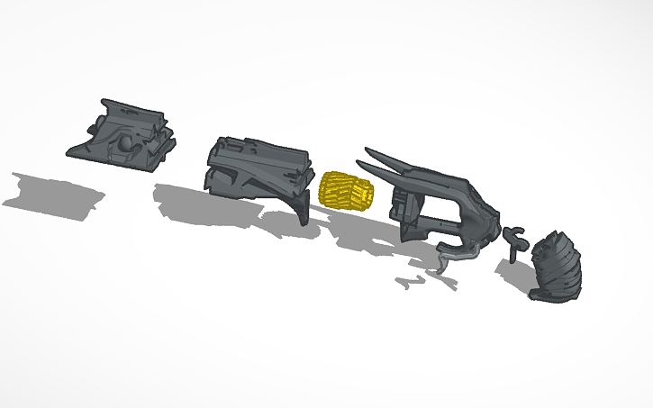 3D design Destiny Thorn - Tinkercad