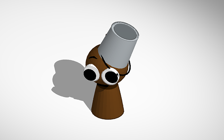 3D design brud sprunki (bucket by cruzthecat10) - Tinkercad