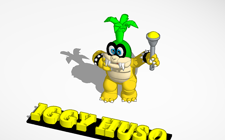 3D design iggy collection - Tinkercad