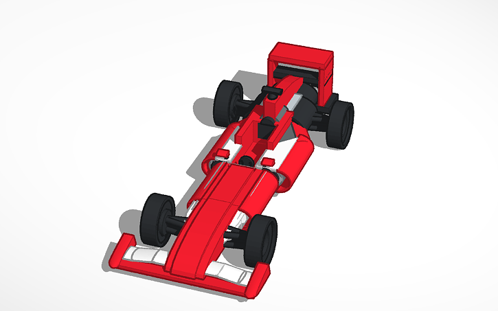 3D design Formula one car | Tinkercad