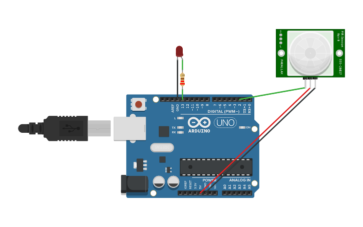 Circuit design Task 3 | Tinkercad