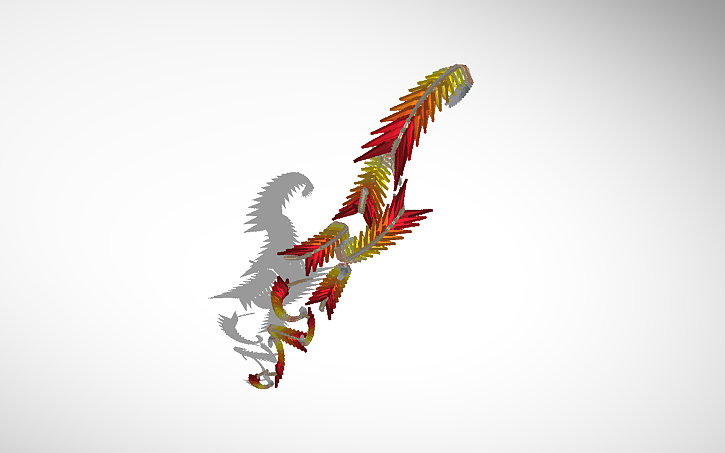 3D design Phoenix Down | Tinkercad