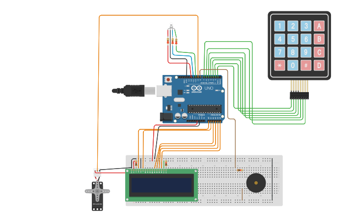 Circuit design security system - Tinkercad