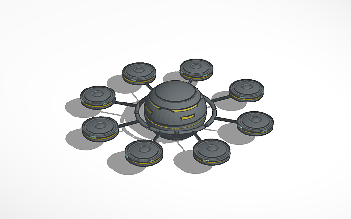 3D design Space Station Nano - Tinkercad
