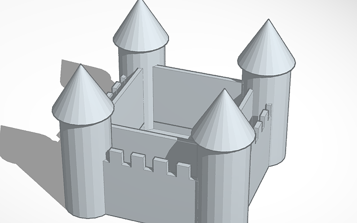 3D design Castle | Tinkercad