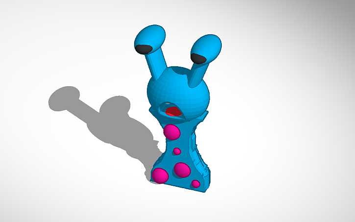 3D design leonardo campos-alien - Tinkercad