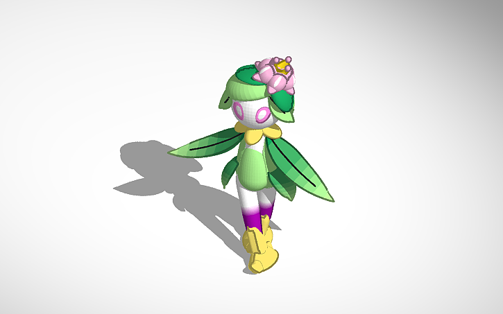 3D design Hisuian Lilligant - Tinkercad