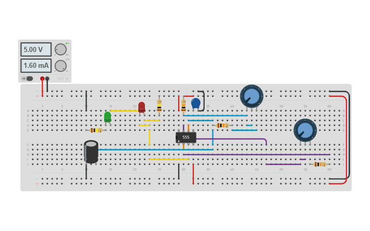 Circuit design Tarea N°3 | Tinkercad