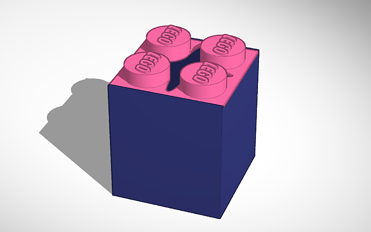 3D design Kleenex Tissue Cube Box Cover - Tinkercad
