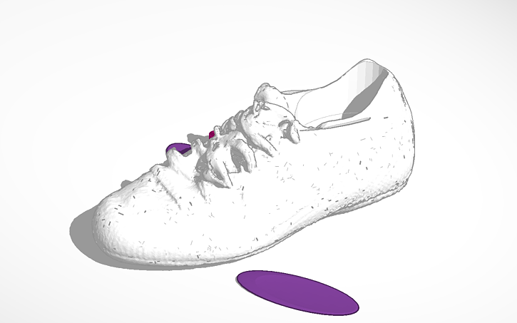 3D design Sneaker - Tinkercad