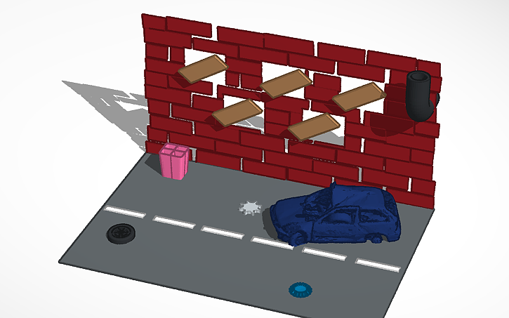 3D design Zombie set | Tinkercad