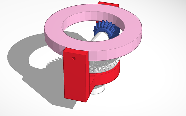 3D design Copy of Yarn Twister Assembly - Tinkercad