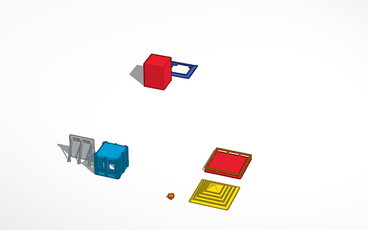 3D design Monopoly WALL & TOWER | Tinkercad