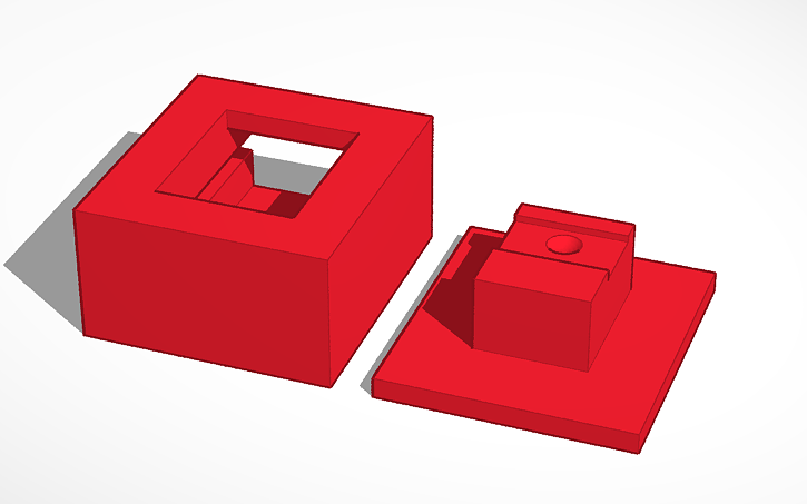 3D design Load Sensor Mount - Tinkercad