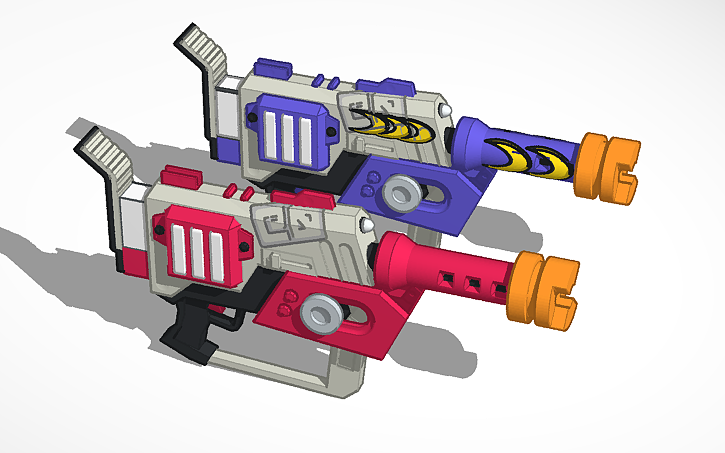 3D design Splatoon 3 Rapid Blaster Pro - Tinkercad