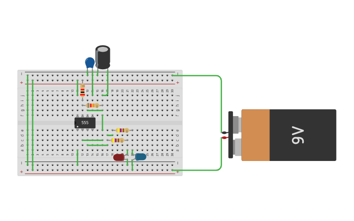 Circuit Design Led Blinker Tinkercad