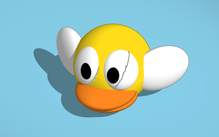3D design Flappy bird - Tinkercad