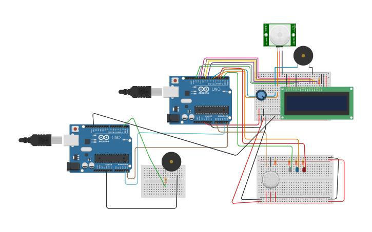Circuit design Proyecto final - final - Tinkercad