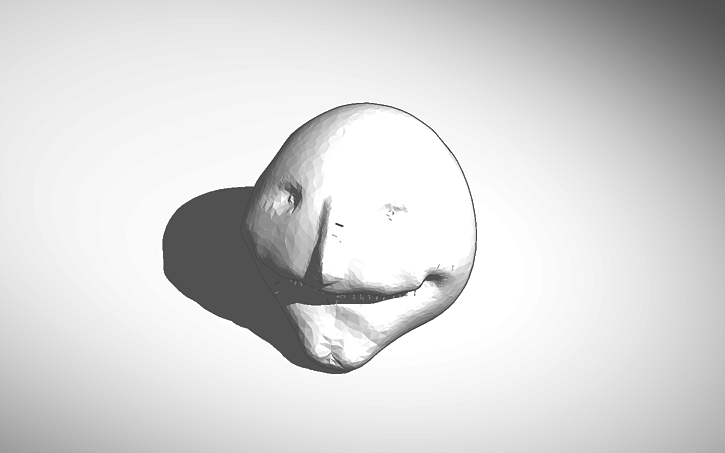 3D design Face - Tinkercad