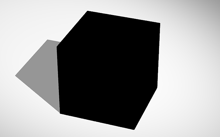 3D design CUBE OF LAG - Tinkercad