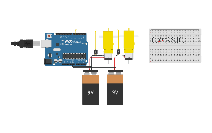 Circuit design Individual Experimentation - Cassio - Tinkercad