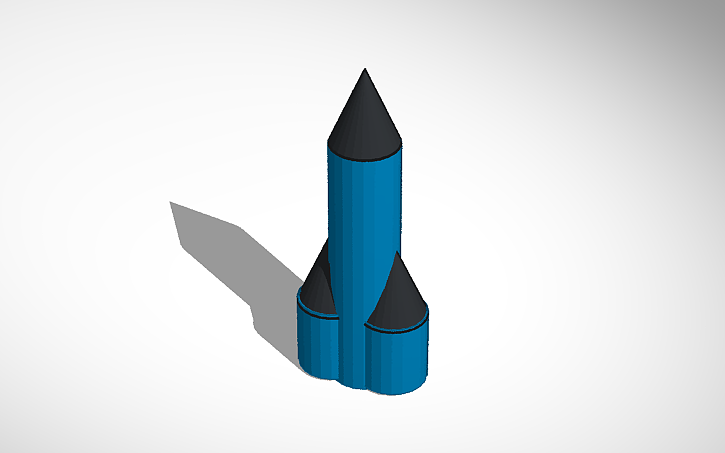 3D design Tesla Rocket Ship | Tinkercad