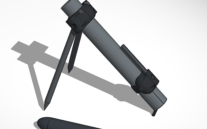 3D design Hale Patent Rocket Launcher | Tinkercad