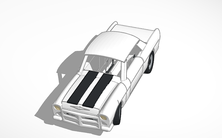 3D design Classic muscle car | Tinkercad