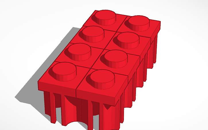 3D design Lego - Tinkercad